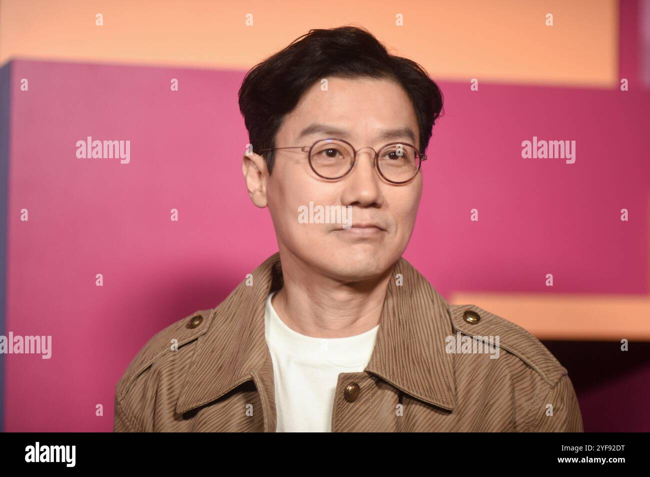 Hwang Dong-hyuk arrives at an FYC screening for the second season of ...