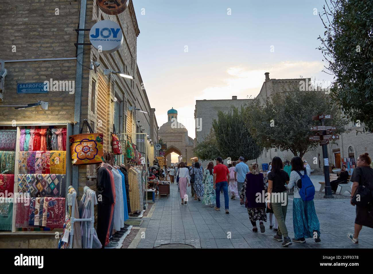 BUKHARA,UZBEKISTAN;SEPTEMBER,19,2024:The Toqi Sarrafon Bazaar in ...