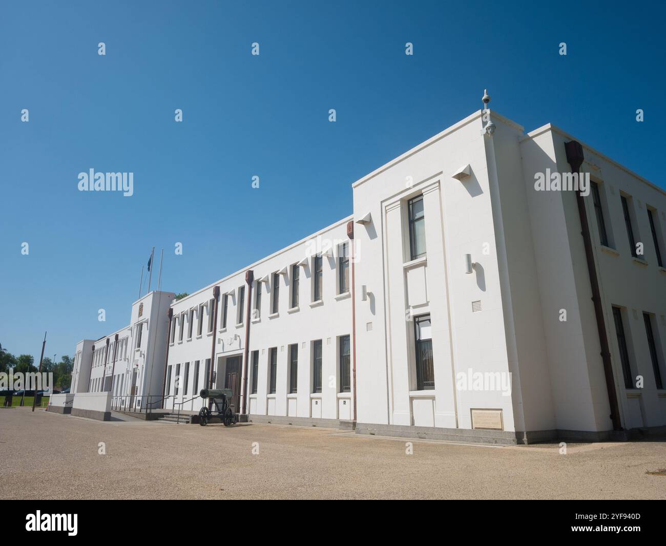 View of former military facility Torrens Training Depot on Victoria ...