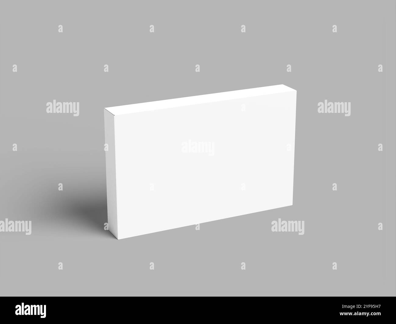 Isolated 3D Render White Blank Pill Box Packaging Mockup Stock Photo ...