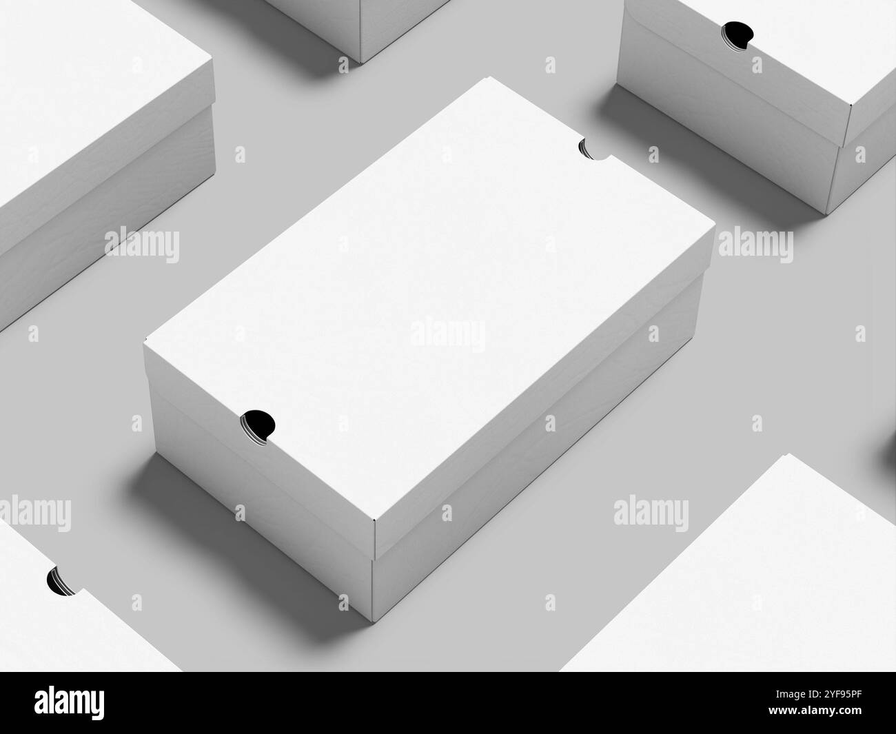 White blank cardboard box hi-res stock photography and images - Alamy