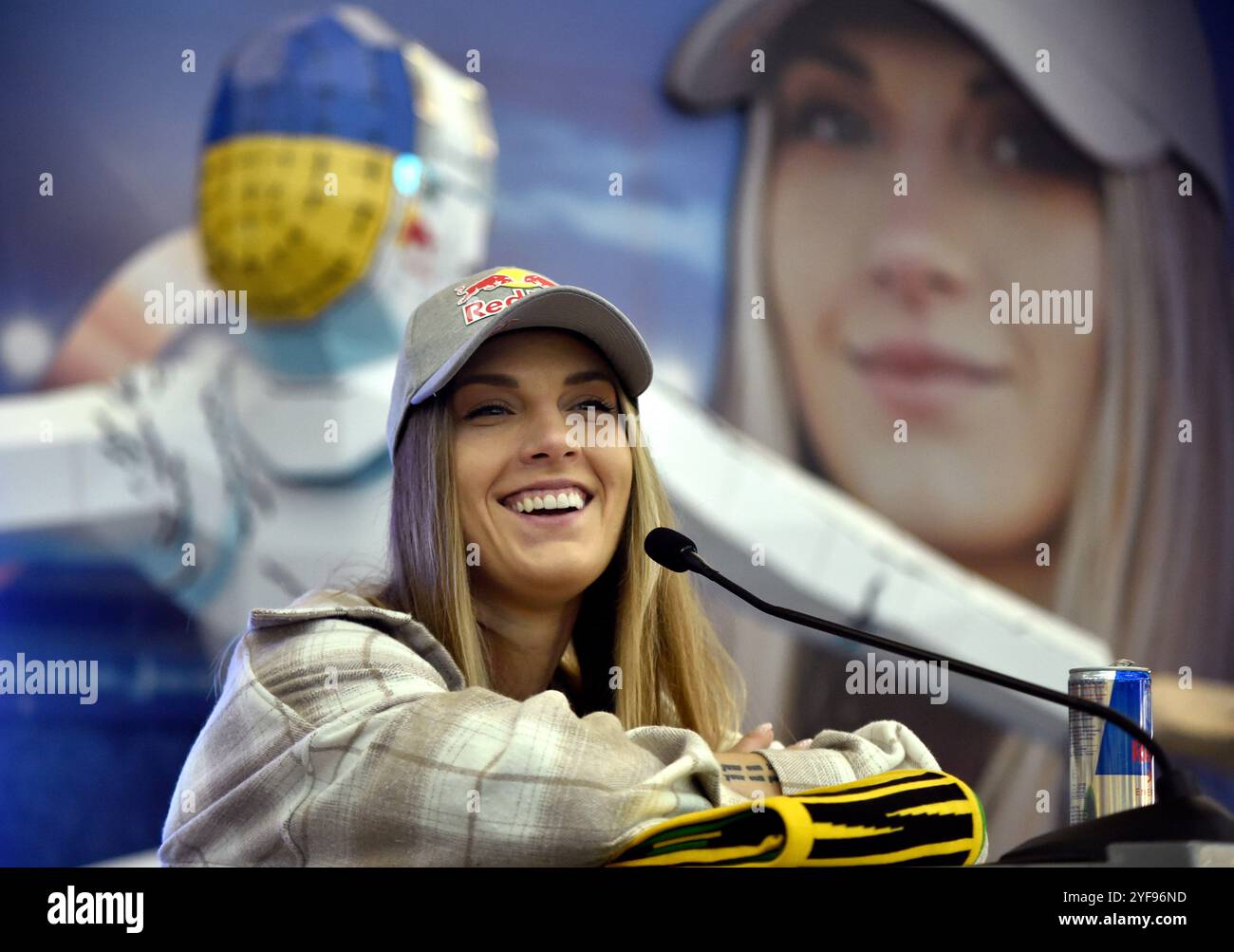 KYIV, UKRAINE - NOVEMBER 2, 2024 - Ukrainian sabre fencer Olga Kharlan ...