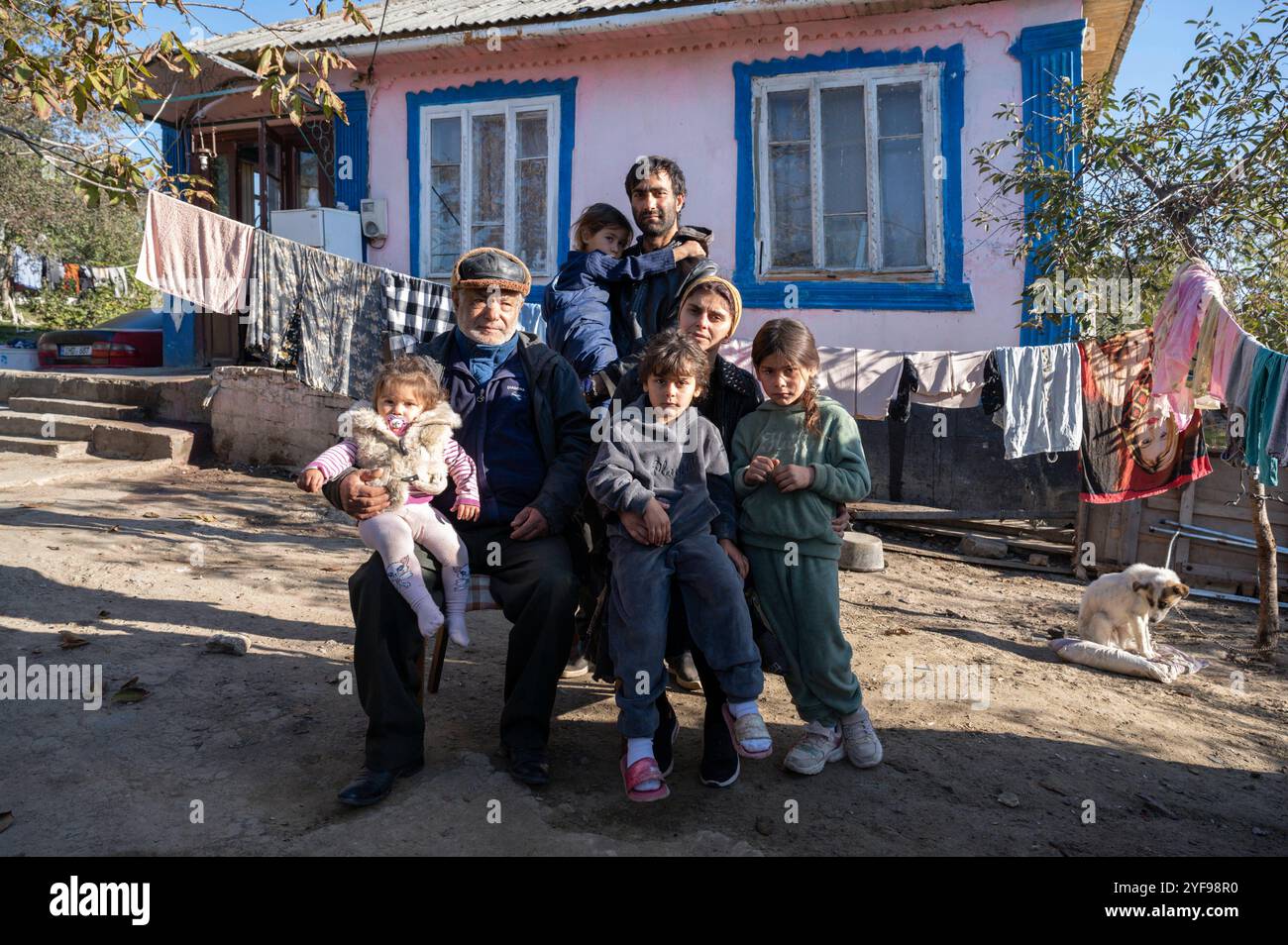 MDA , REPUBLIK MOLDAU / MOLDAWIEN : Diese Familie sind Roma und vor ...