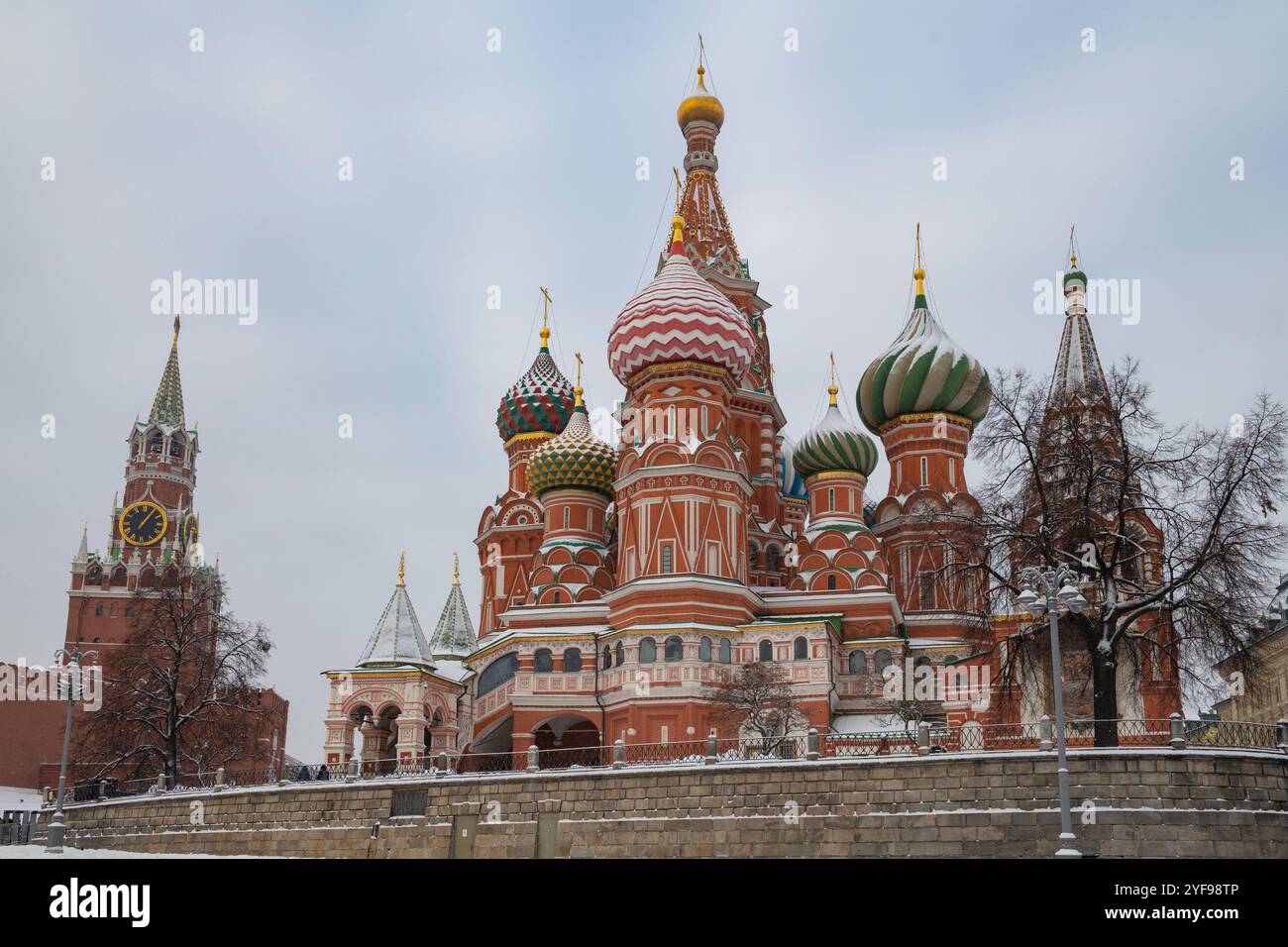 The ancient Cathedral of St. Basil the Blessed (Intercession of the ...