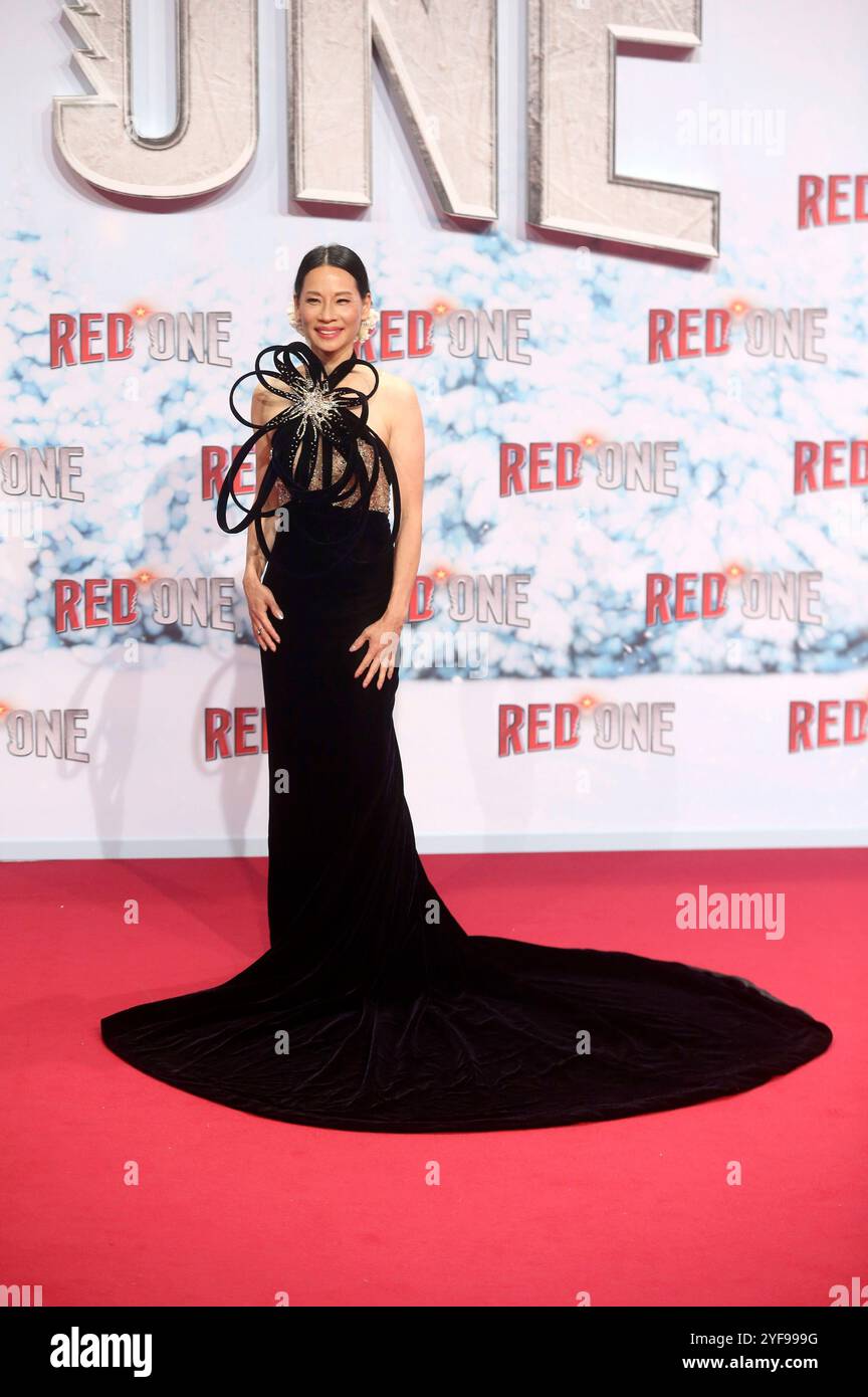 Lucy Liu bei der Premiere des Kinofilms Red One im UCI Luxe. Berlin, 03 ...