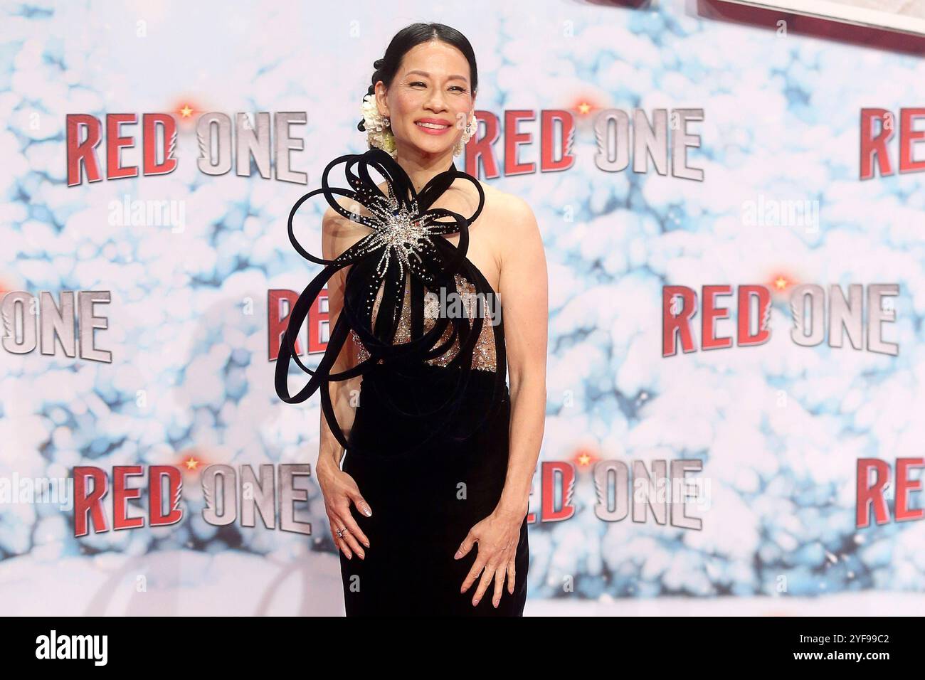 Lucy Liu bei der Premiere des Kinofilms Red One im UCI Luxe. Berlin, 03 ...