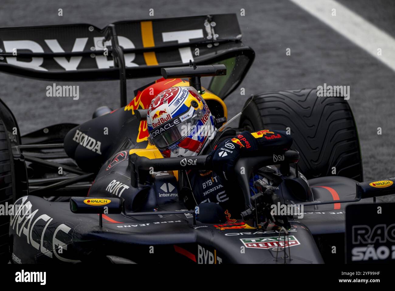 Sao Paulo - 03-11-2024, Interlagos Circuit, Max Verstappen at the ...