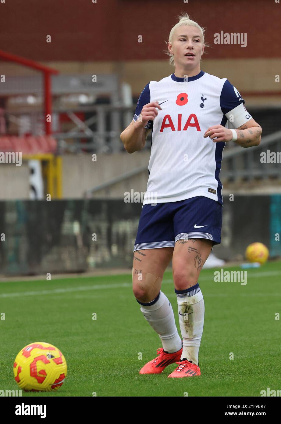 London, UK. 03rd Nov, 2024. LONDON, ENGLAND - Bethany England of ...