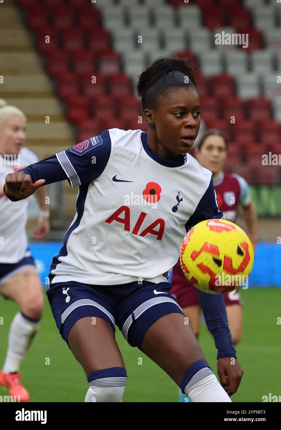London, UK. 03rd Nov, 2024. LONDON, ENGLAND - Jessica Naz of Tottenham ...