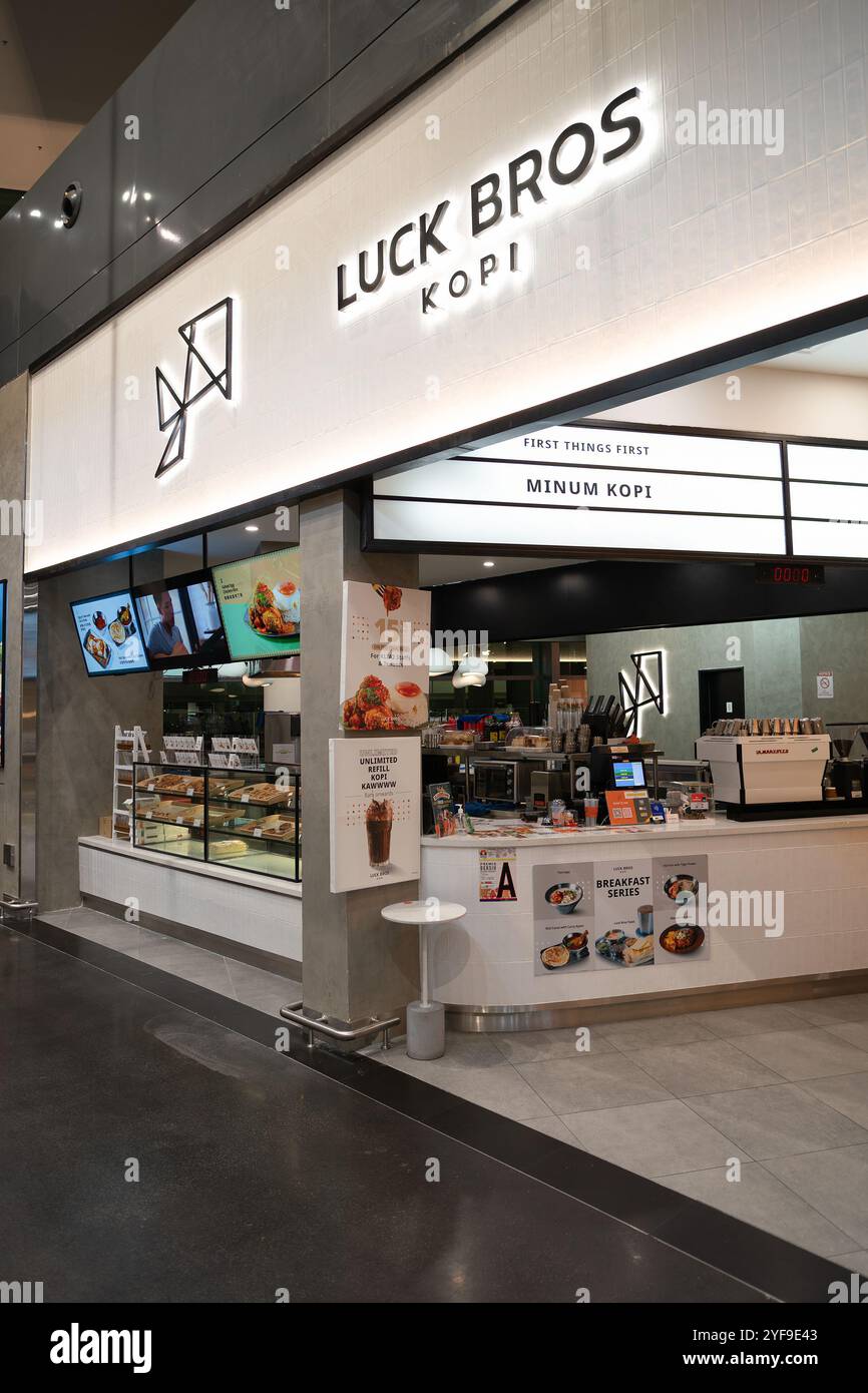 KUALA LUMPUR, MALAYSIA - MARCH 05, 2023: Luck Bros Kopi in Kuala Lumpur ...