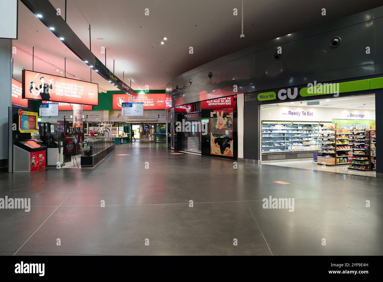 KUALA LUMPUR, MALAYSIA - MARCH 05, 2023: CU convenience store inside ...