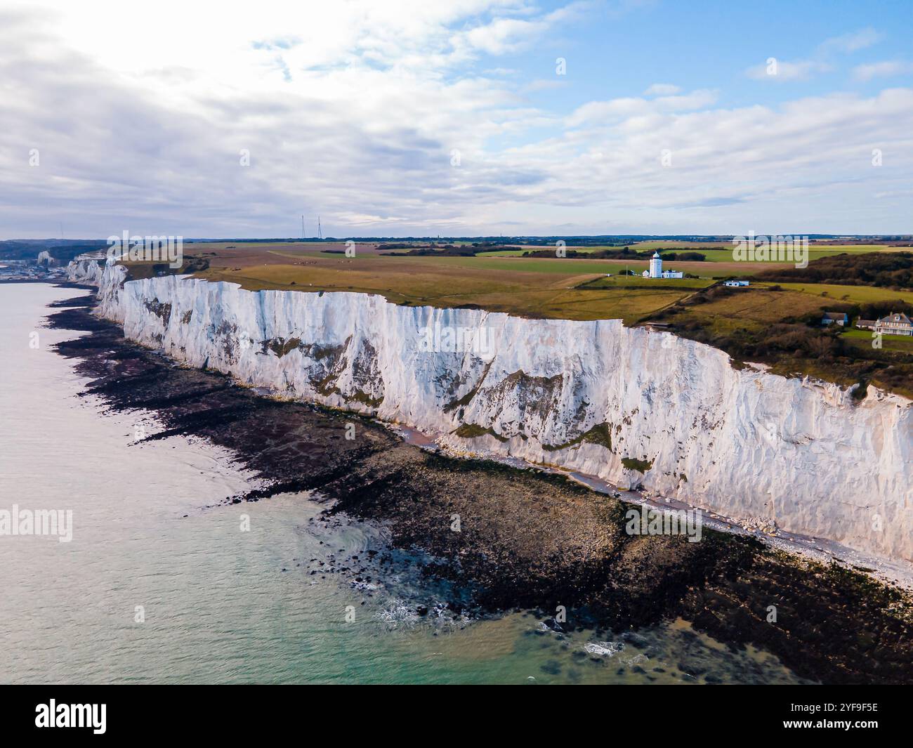 White Cliffs of Dover. Seven Sisters National park, East Sussex ...
