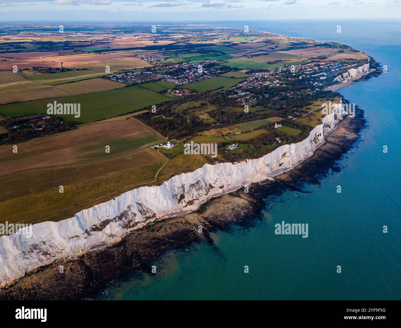 White Cliffs of Dover. Seven Sisters National park, East Sussex ...