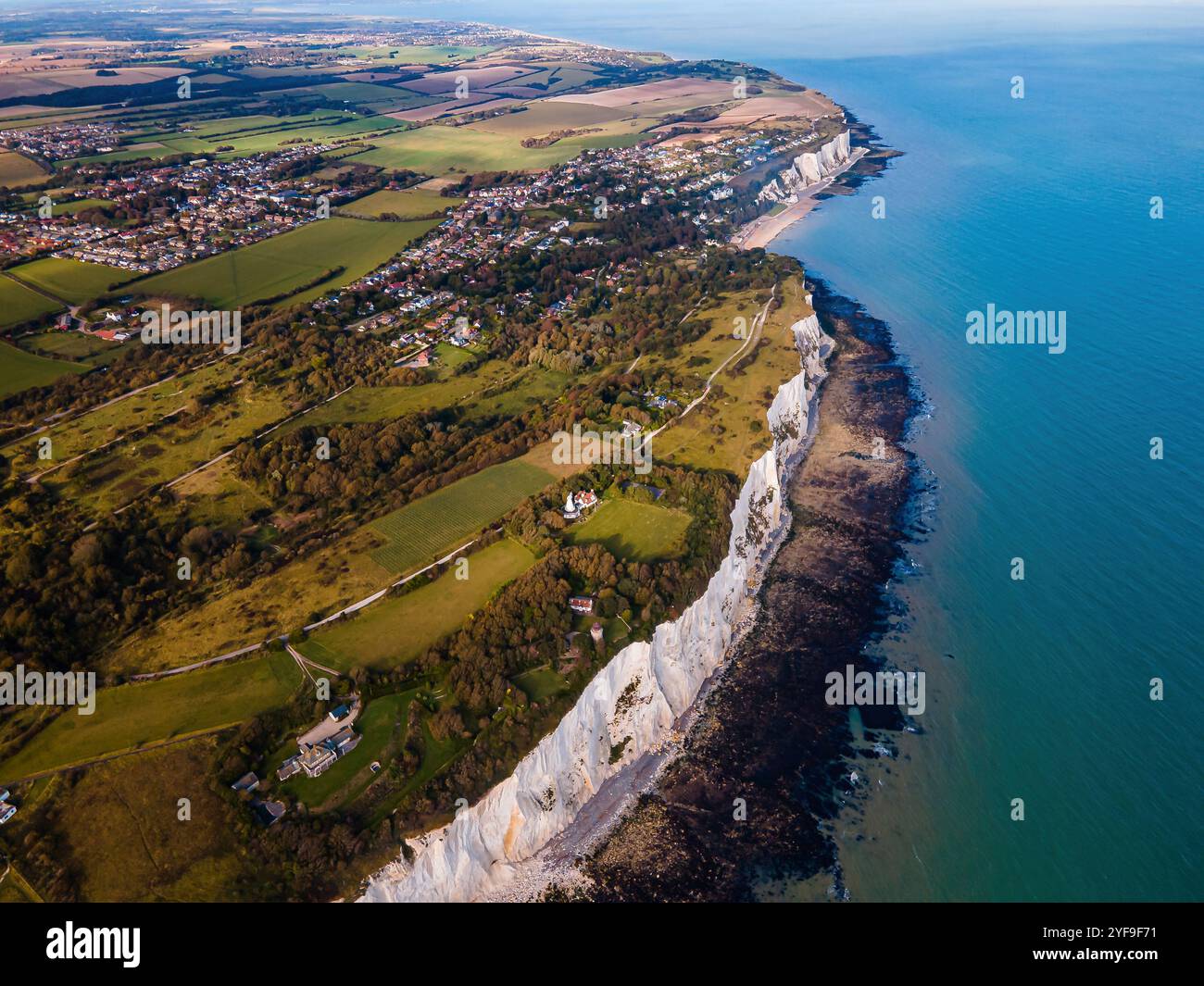 White Cliffs of Dover. Seven Sisters National park, East Sussex ...
