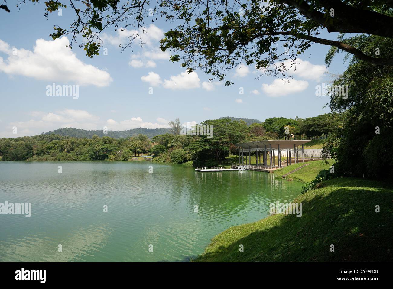 KUALA LUMPUR, MALAYSIA - MARCH 08, 2023: Taman Tasik Metropolitan ...