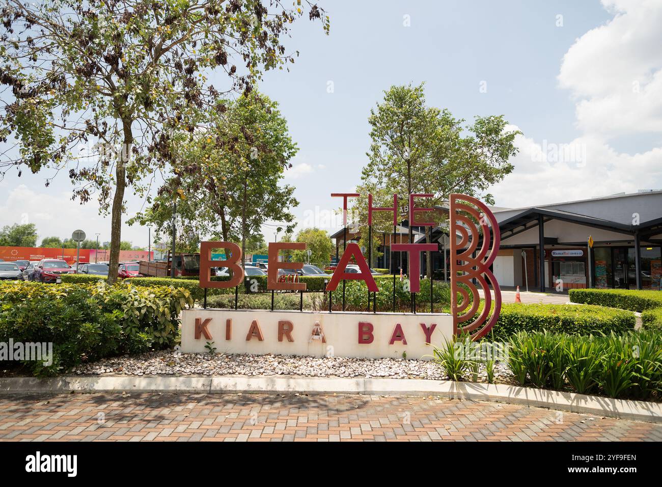 KUALA LUMPUR, MALAYSIA - MARCH 08, 2023: view of The Beat at Kiara Bay sign at daytime Stock ...