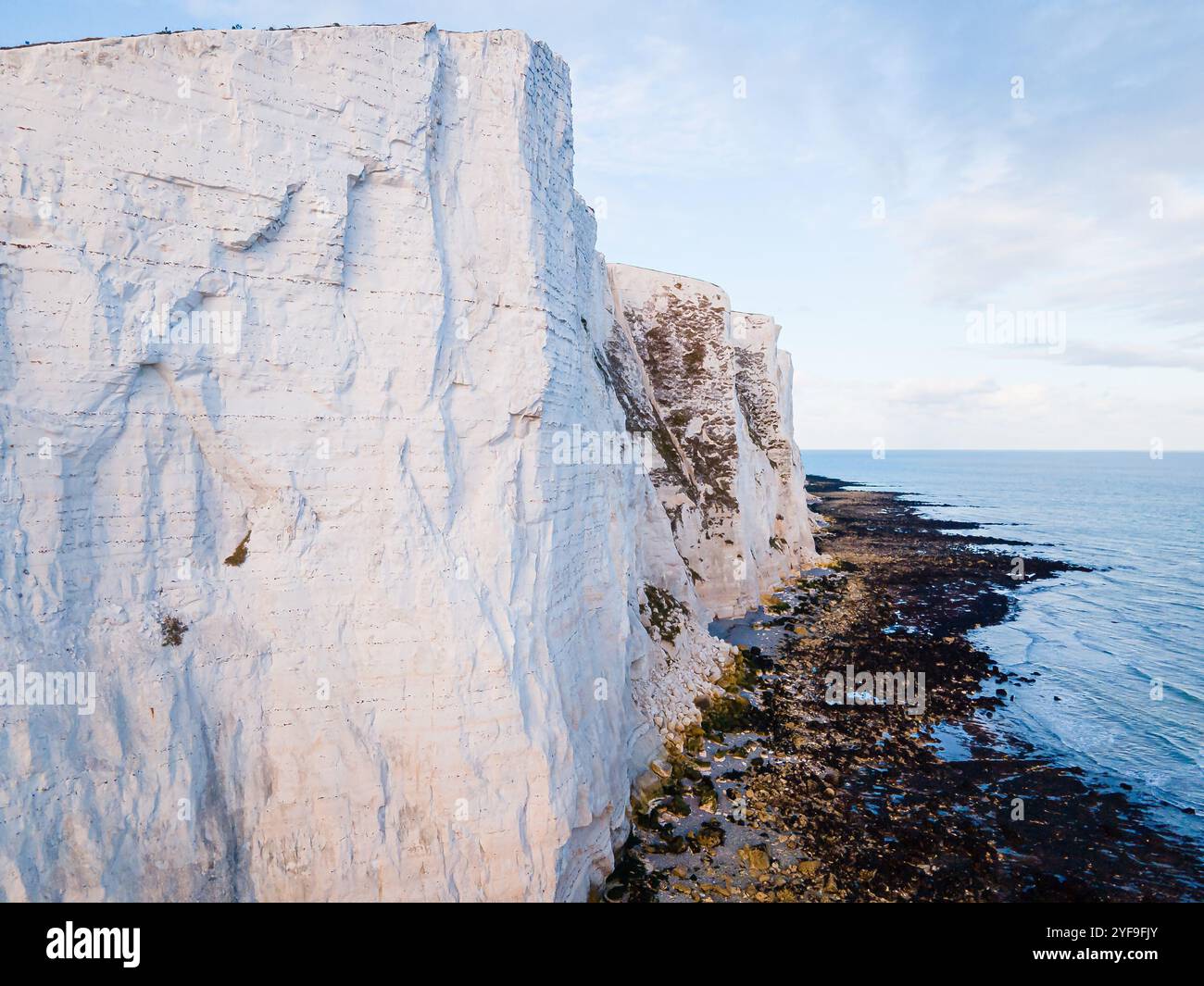 White Cliffs of Dover. Seven Sisters National park, East Sussex ...