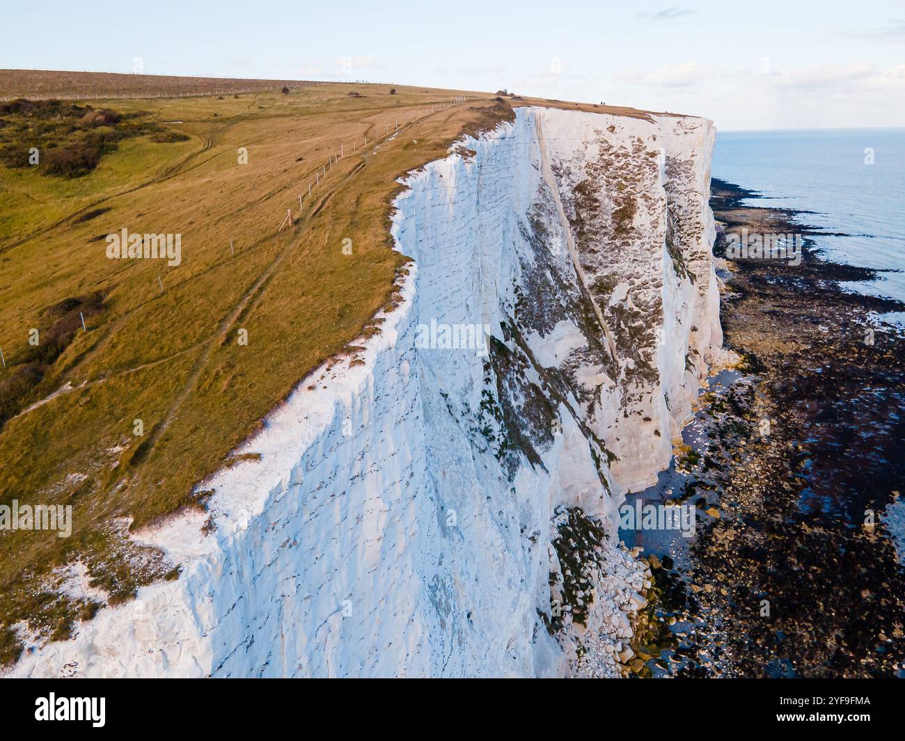 White Cliffs of Dover. Seven Sisters National park, East Sussex ...