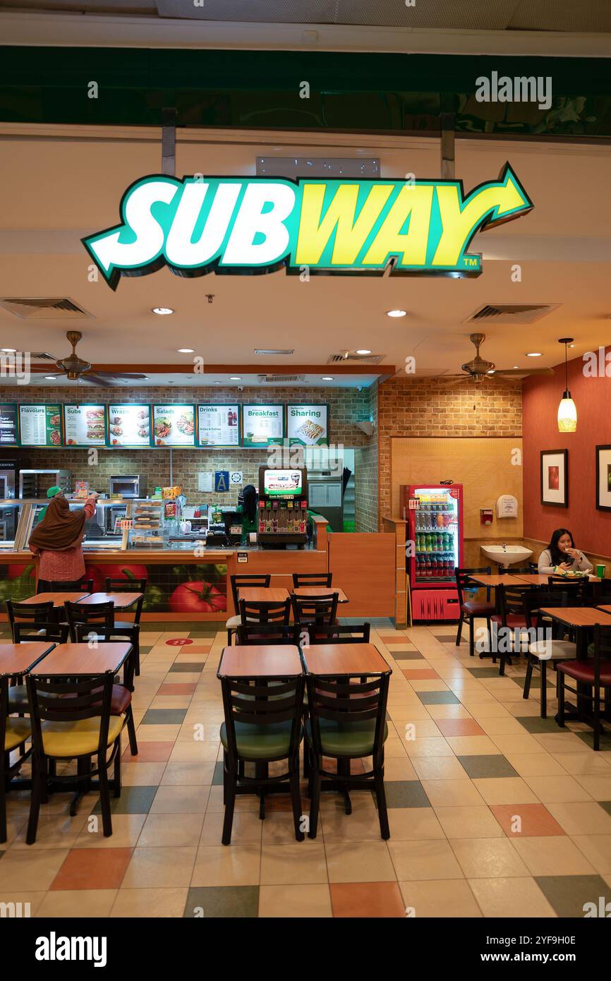 KUALA LUMPUR, MALAYSIA - MARCH 15, 2023: Subway at Avenue K Shopping ...