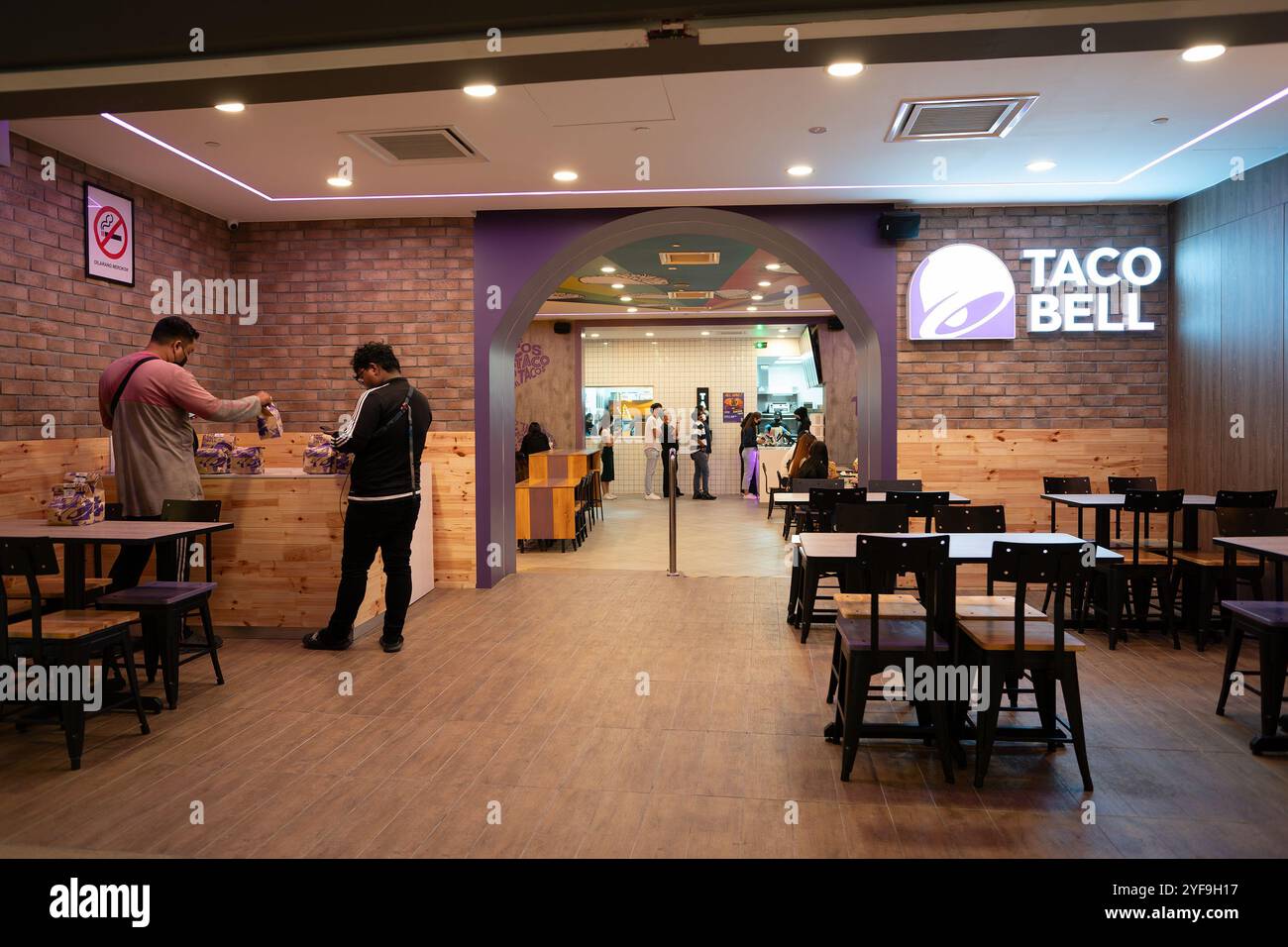 KUALA LUMPUR, MALAYSIA - MARCH 15, 2023: Taco Bell restaurant at Avenue ...