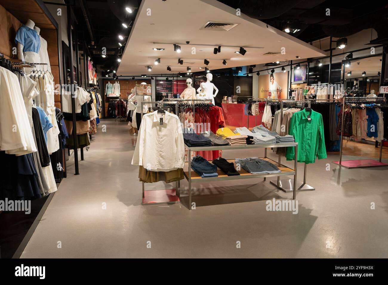 KUALA LUMPUR, MALAYSIA - MARCH 15, 2023: interior shot of Dressing ...