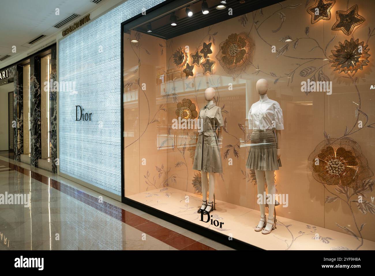 KUALA LUMPUR, MALAYSIA - MARCH 15, 2023: dressed mannequins on display ...