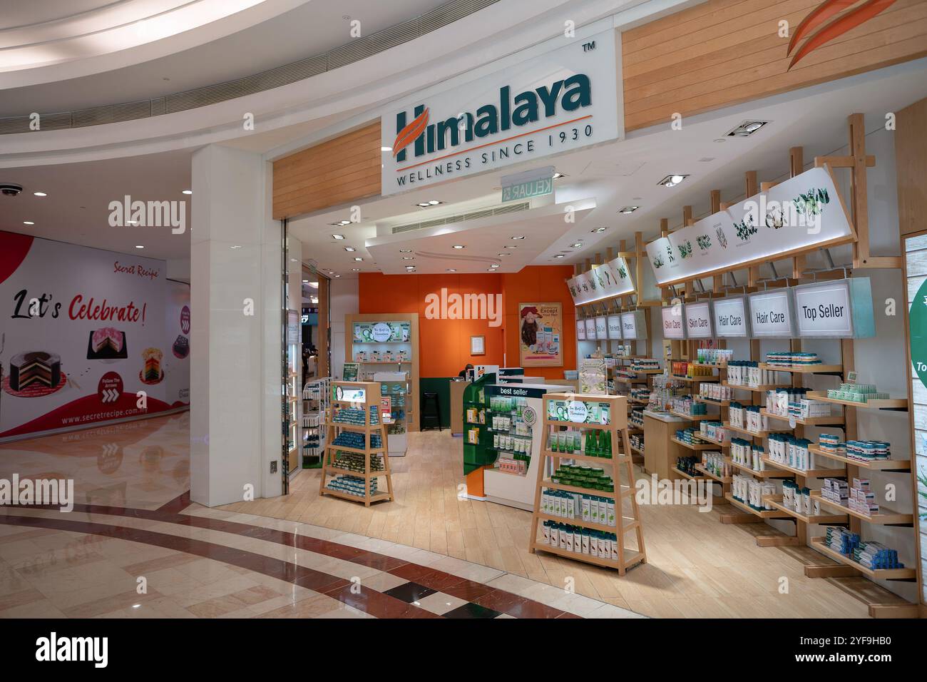 KUALA LUMPUR, MALAYSIA - MARCH 15, 2023: Himalaya Wellness boutique ...