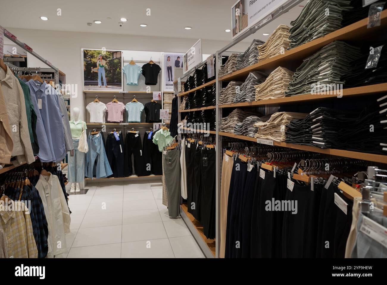 Uniqlo inside hi-res stock photography and images - Alamy