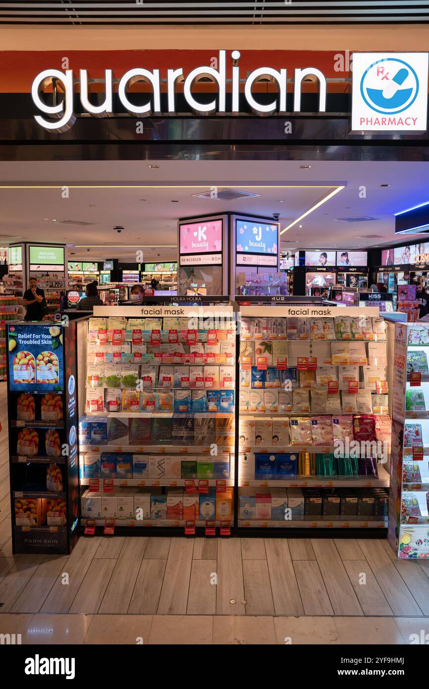 KUALA LUMPUR, MALAYSIA - MARCH 15, 2023: Guardian store at Suria KLCC ...