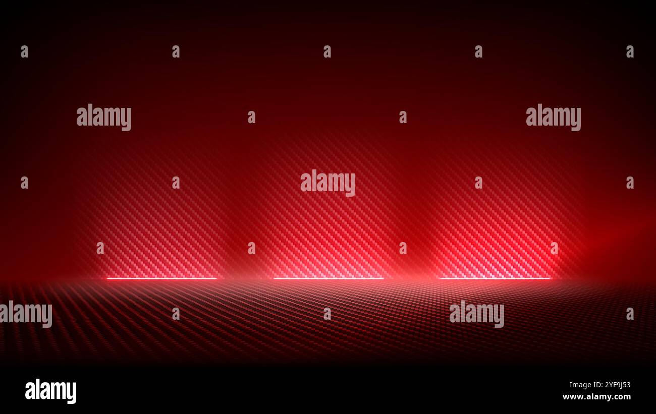 Studio interior with carbon fiber texture. Modern carbon fiber textured ...