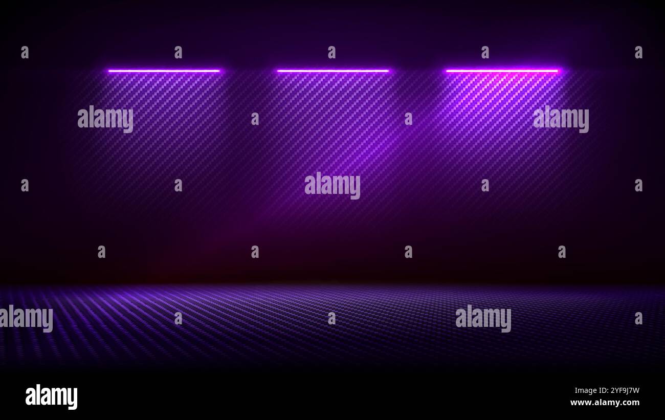 Studio interior with carbon fiber texture. Modern carbon fiber textured ...