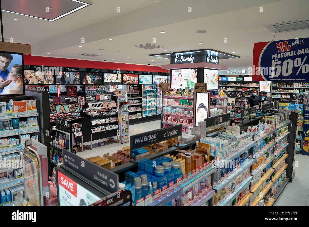 KUALA LUMPUR, MALAYSIA - MARCH 15, 2023: cosmetic products for sale at ...