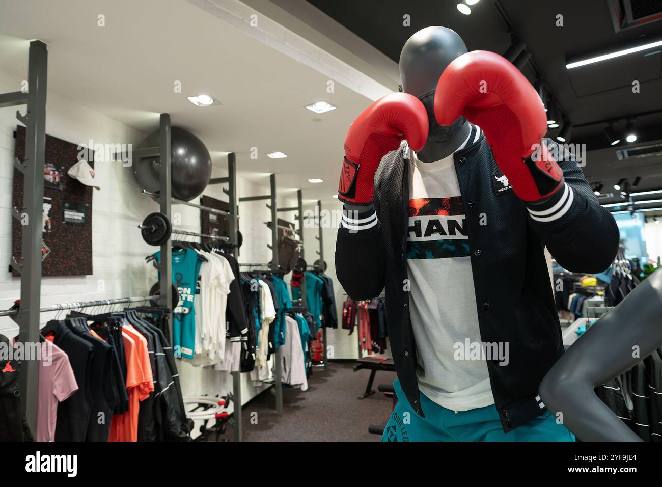 KUALA LUMPUR, MALAYSIA - MARCH 15, 2023: dressed mannequin on display ...