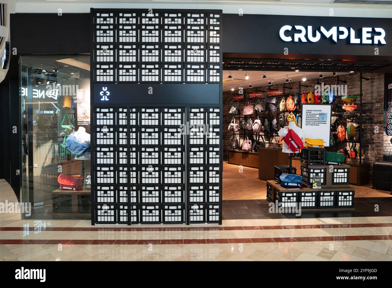 KUALA LUMPUR, MALAYSIA - MARCH 15, 2023: Crumpler store inside Suria ...