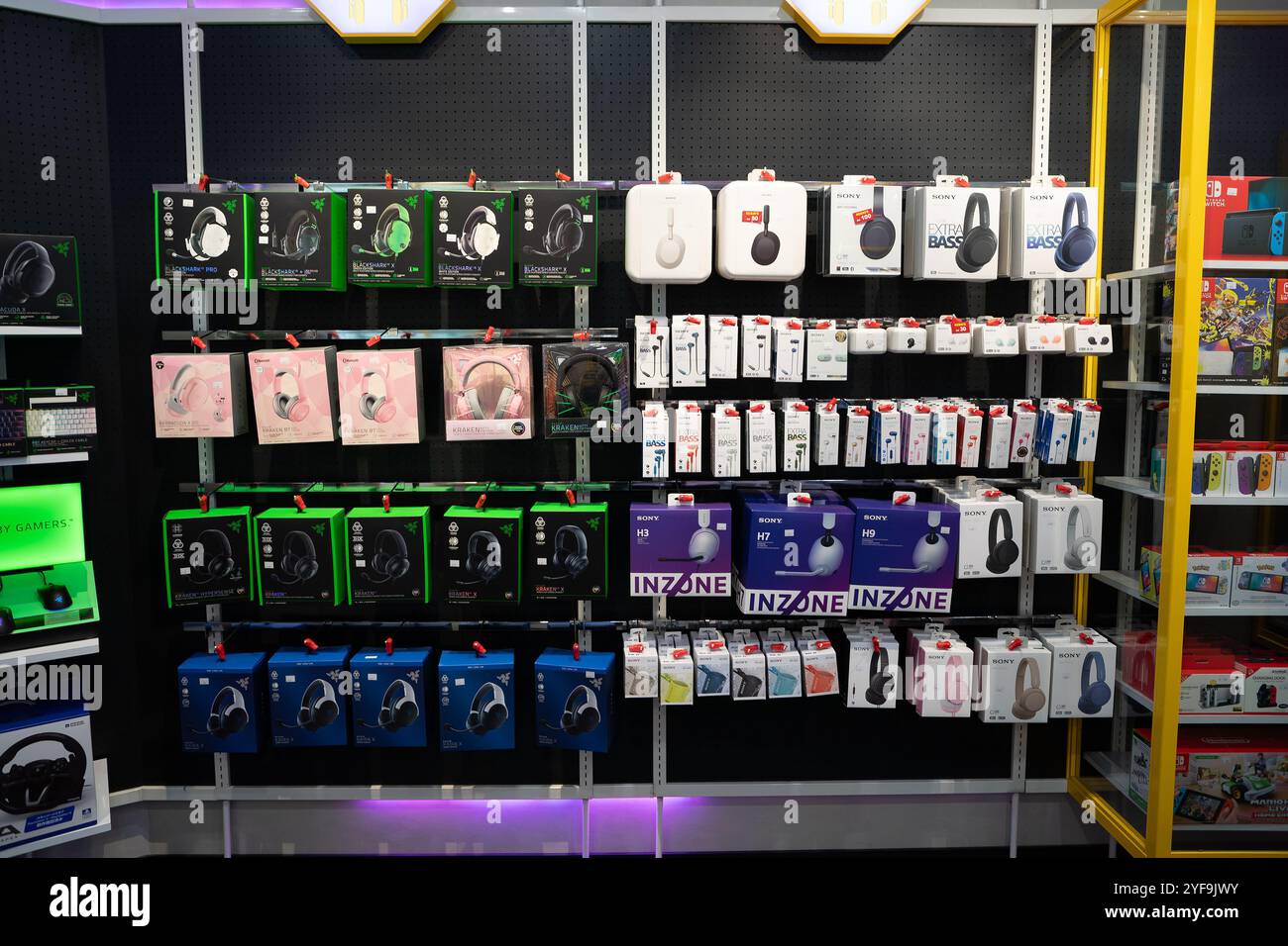 KUALA LUMPUR, MALAYSIA - MARCH 15, 2023: GameStudio store in Suria KLCC ...