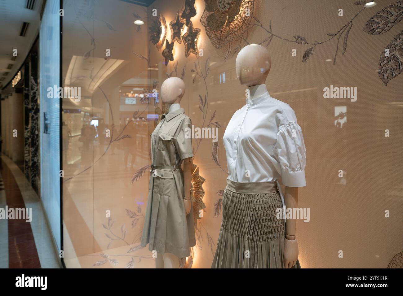 KUALA LUMPUR, MALAYSIA - MARCH 15, 2023: dressed mannequins on display ...