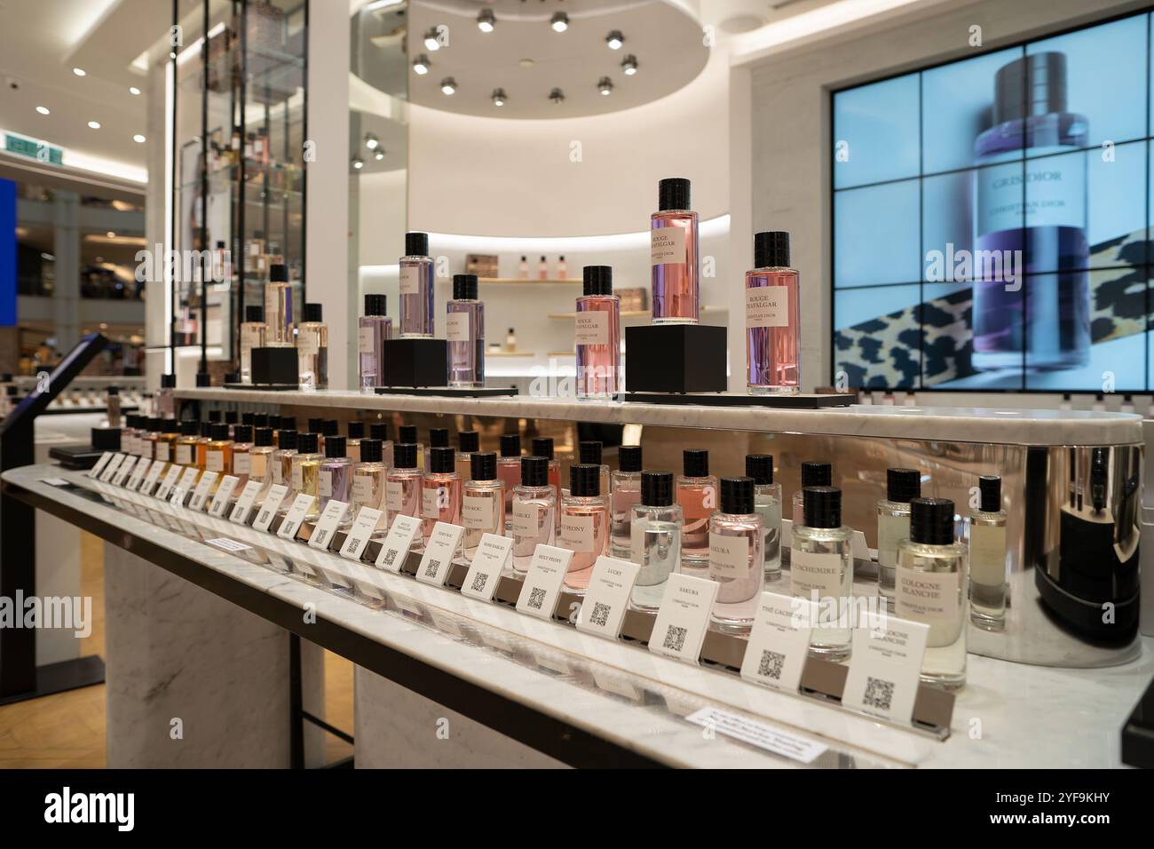 KUALA LUMPUR, MALAYSIA - MARCH 15, 2023: goods on display in Christian ...