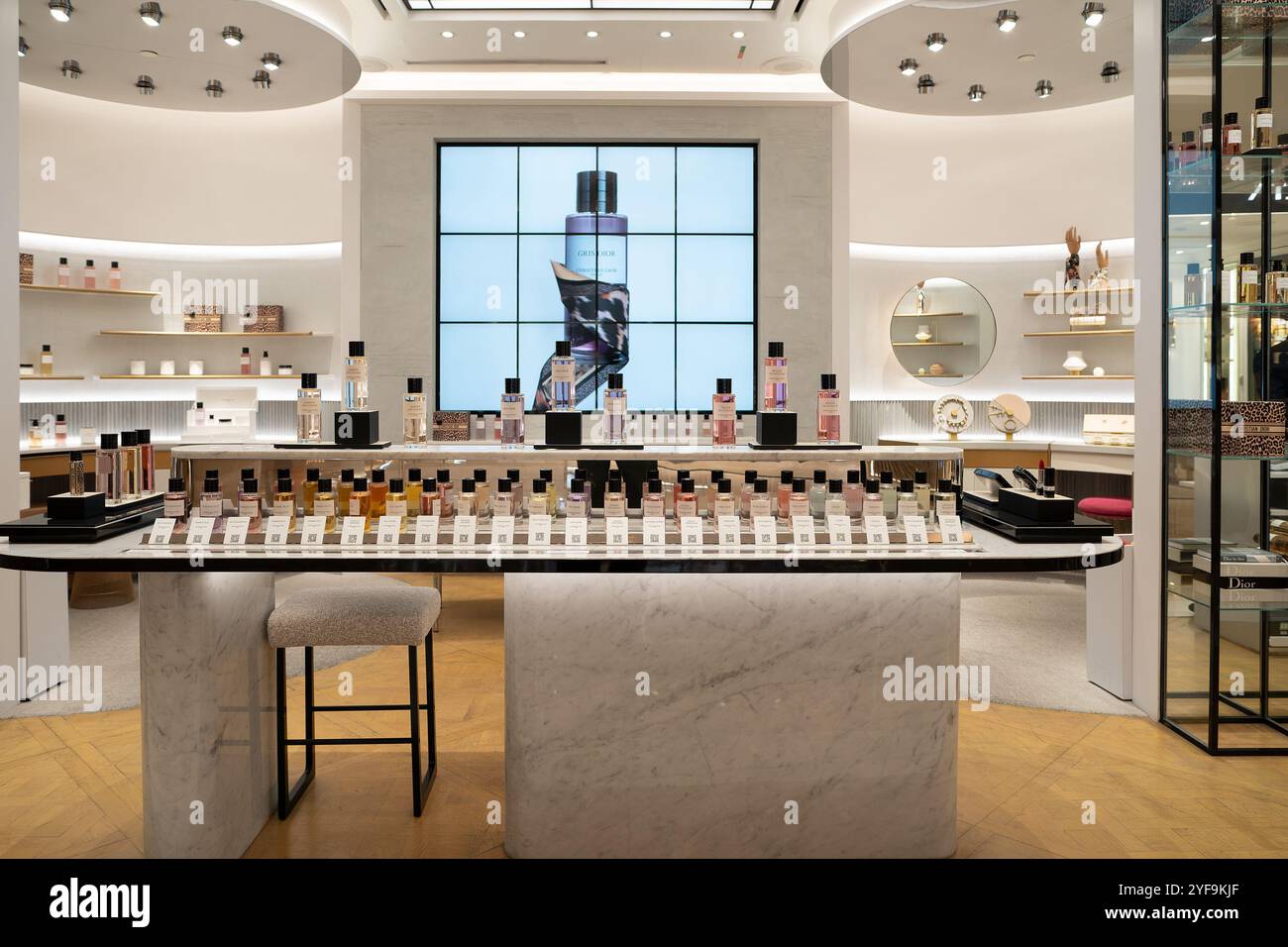 KUALA LUMPUR, MALAYSIA - MARCH 15, 2023: goods on display in Christian ...