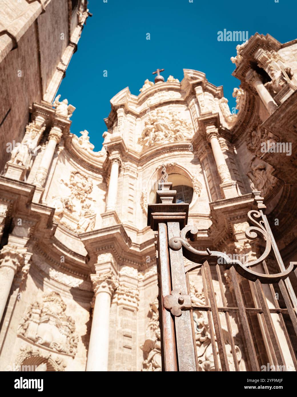 Street photography, architecture and monuments in Valencia, Spain Stock ...