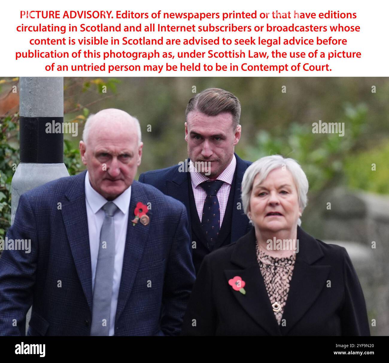 Stuart hogg wife gillian hi-res stock photography and images - Alamy