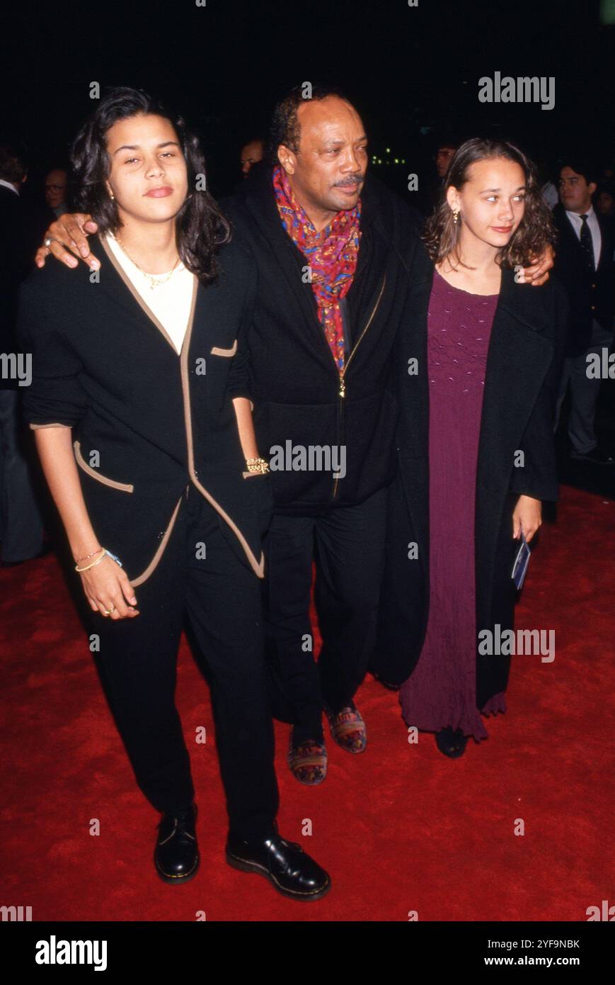 Quincy jones and kidada jones hi-res stock photography and images - Alamy