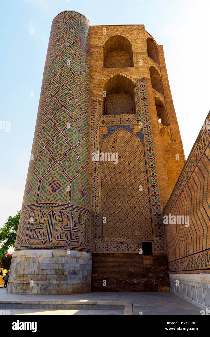 Bibi-Khanym Mosque is one of the most important monuments of Samarkand ...