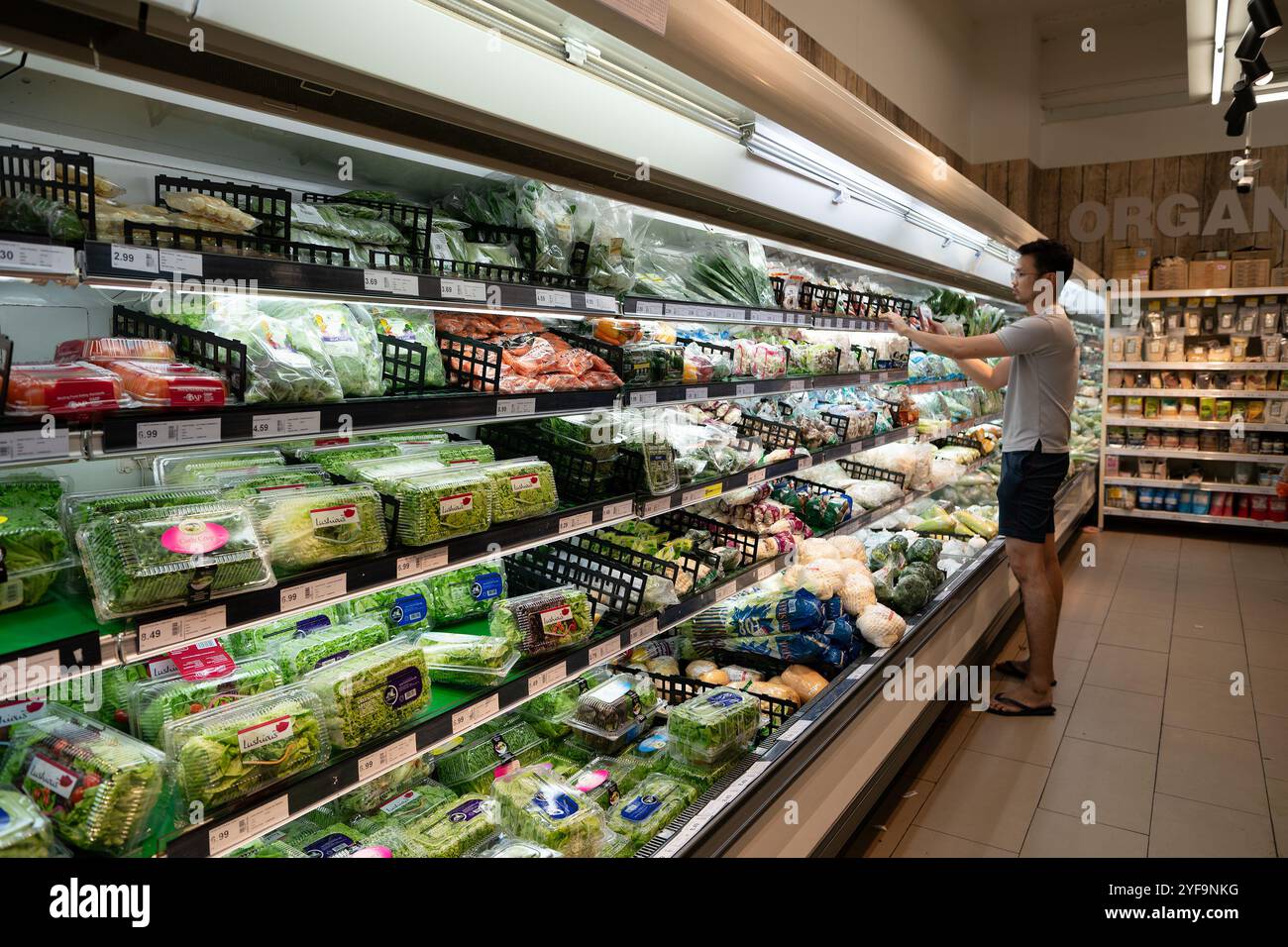 KUALA LUMPUR, MALAYSIA - MARCH 15, 2023: produce for sale inside ...