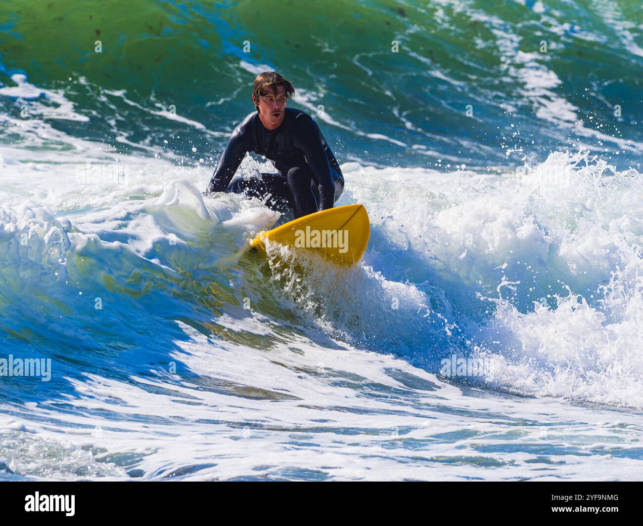 Concentration wave aquatic sport hi-res stock photography and images ...