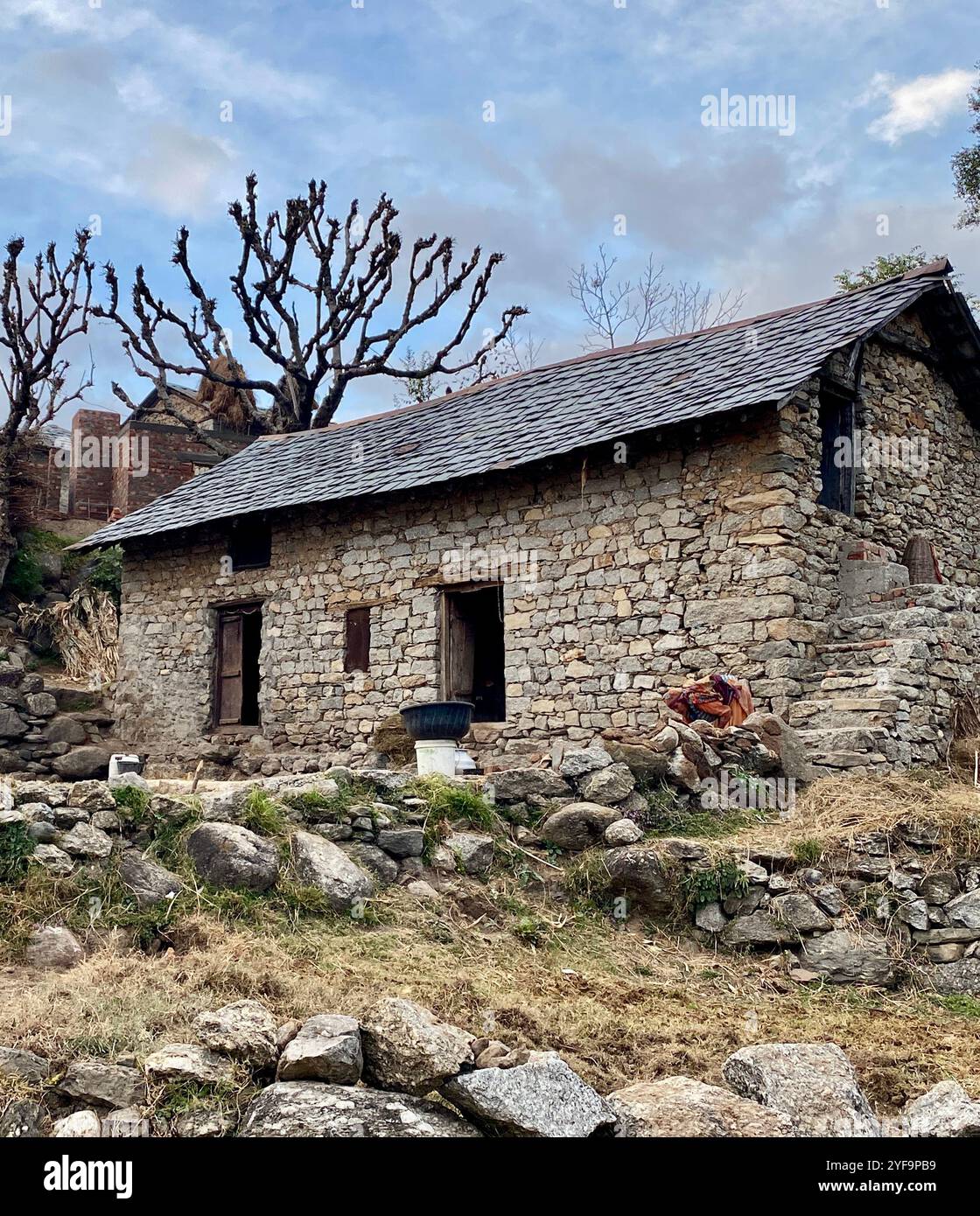 Rural india house hi-res stock photography and images - Alamy