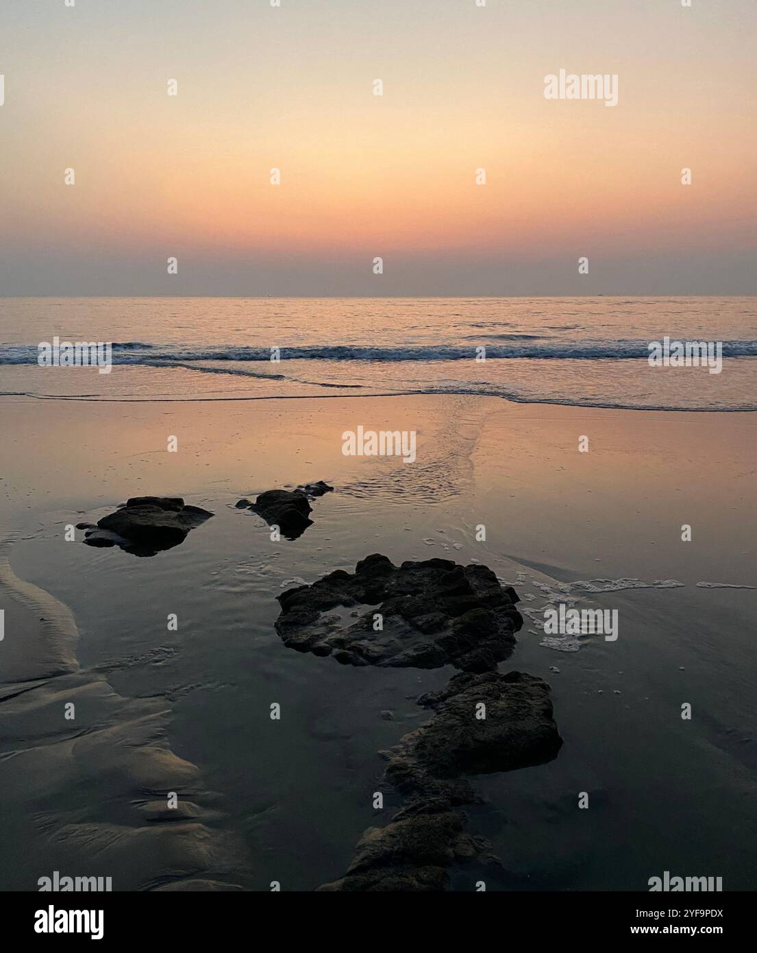 A Sunset at Beach in Goa, India Stock Photo - Alamy