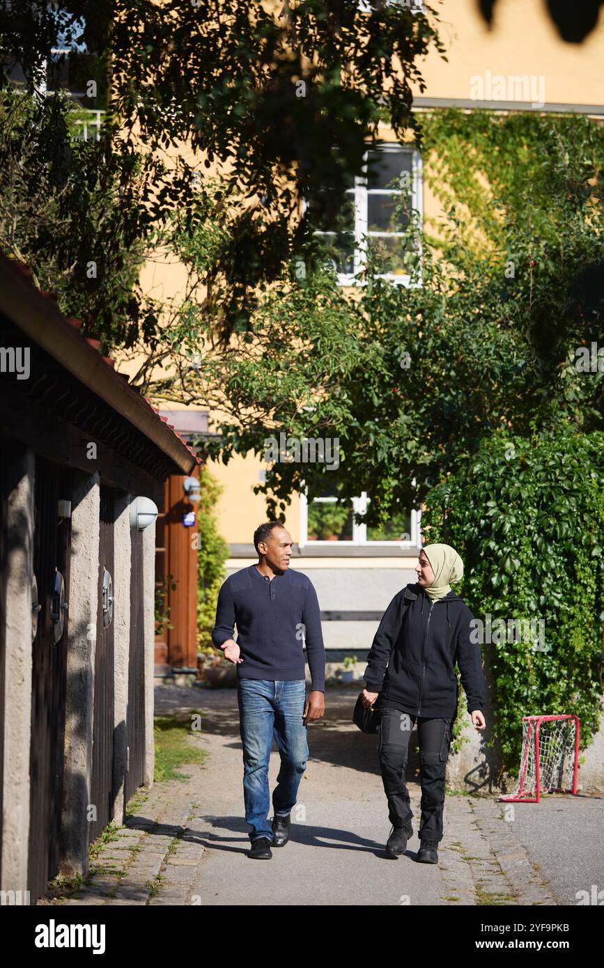 Male man pedestrian walking talk hi-res stock photography and images ...