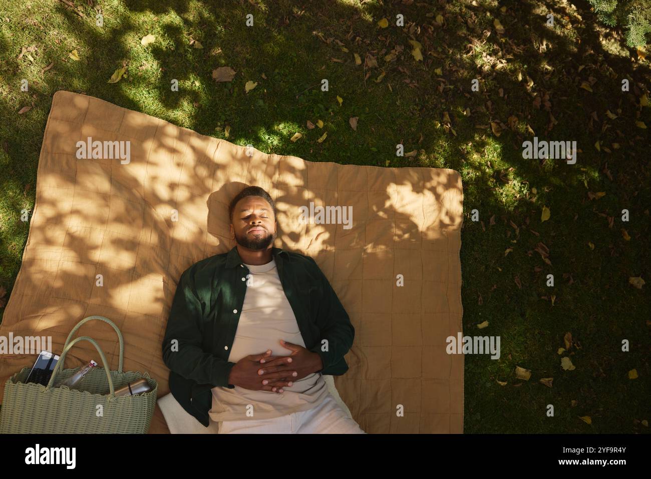 African american man sleeping in public hi-res stock photography and ...