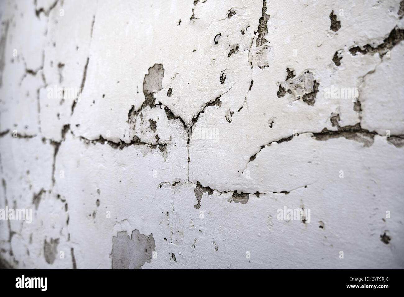 Rough cement wall with stains, construction and architecture Stock ...