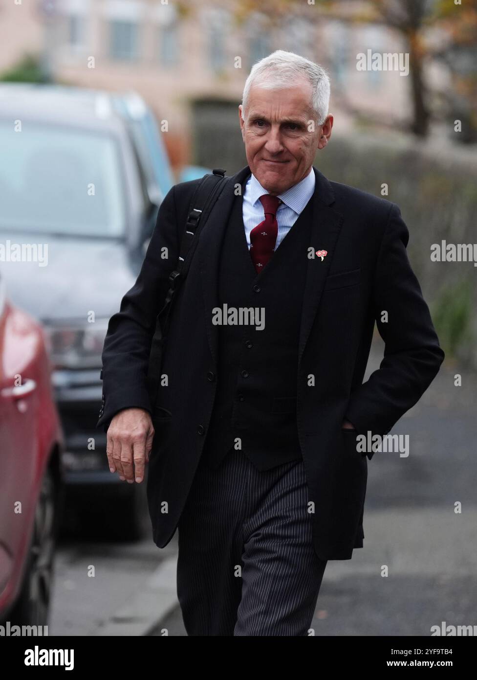 Sheriff Peter Paterson arrives at Selkirk Sheriff Court, in the ...
